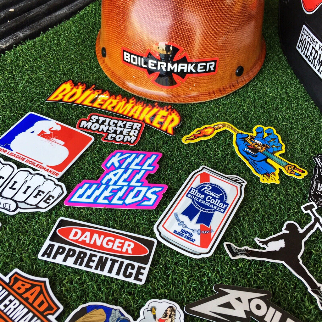 Boilermaker Sticker Boilermaker “Flash Me” Helmet Sticker – Hard Hat ...