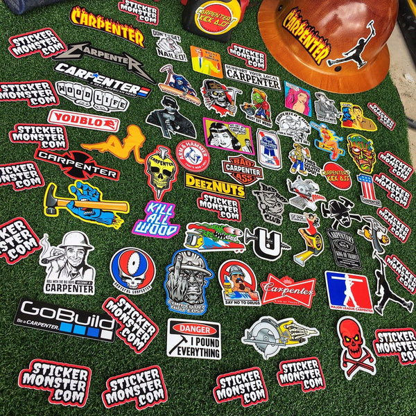 CARPENTER PACK – STICKERMONSTER.COM
