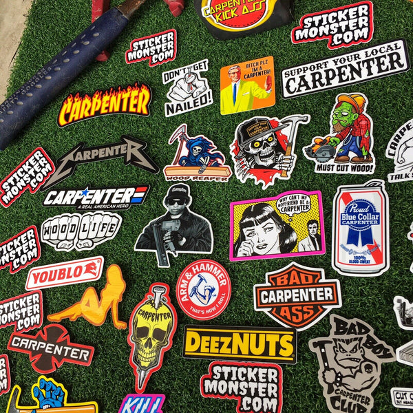 CARPENTER PACK – STICKERMONSTER.COM