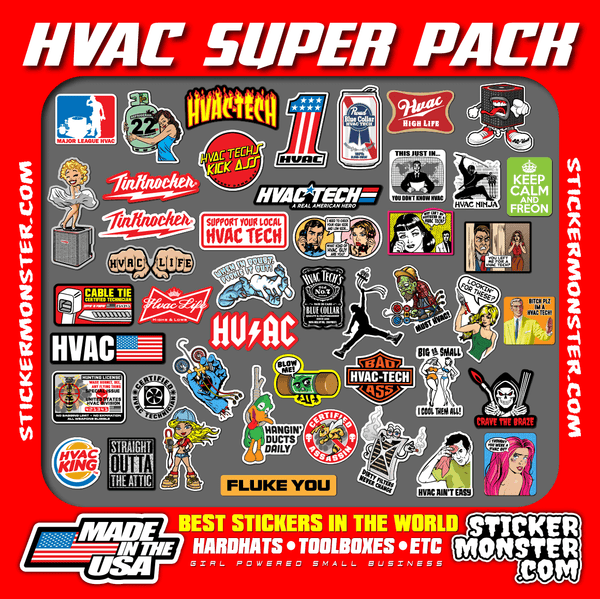 HVAC TECH PACK – STICKERMONSTER.COM