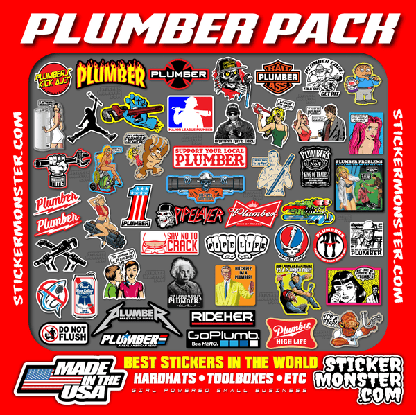 PLUMBER PACK – STICKERMONSTER.COM