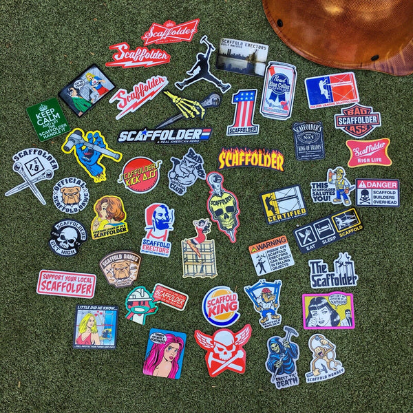 SCAFFOLDER PACK – STICKERMONSTER.COM